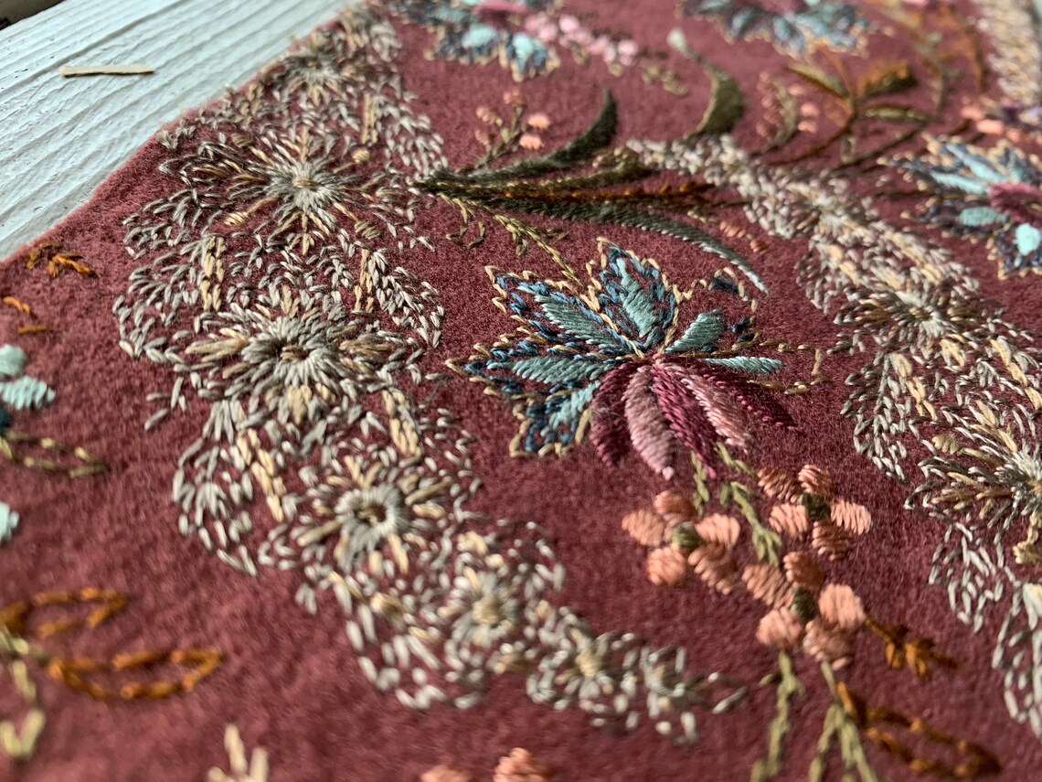 Select One Victorian 1887 Sample French Embroidered Broderies From ...