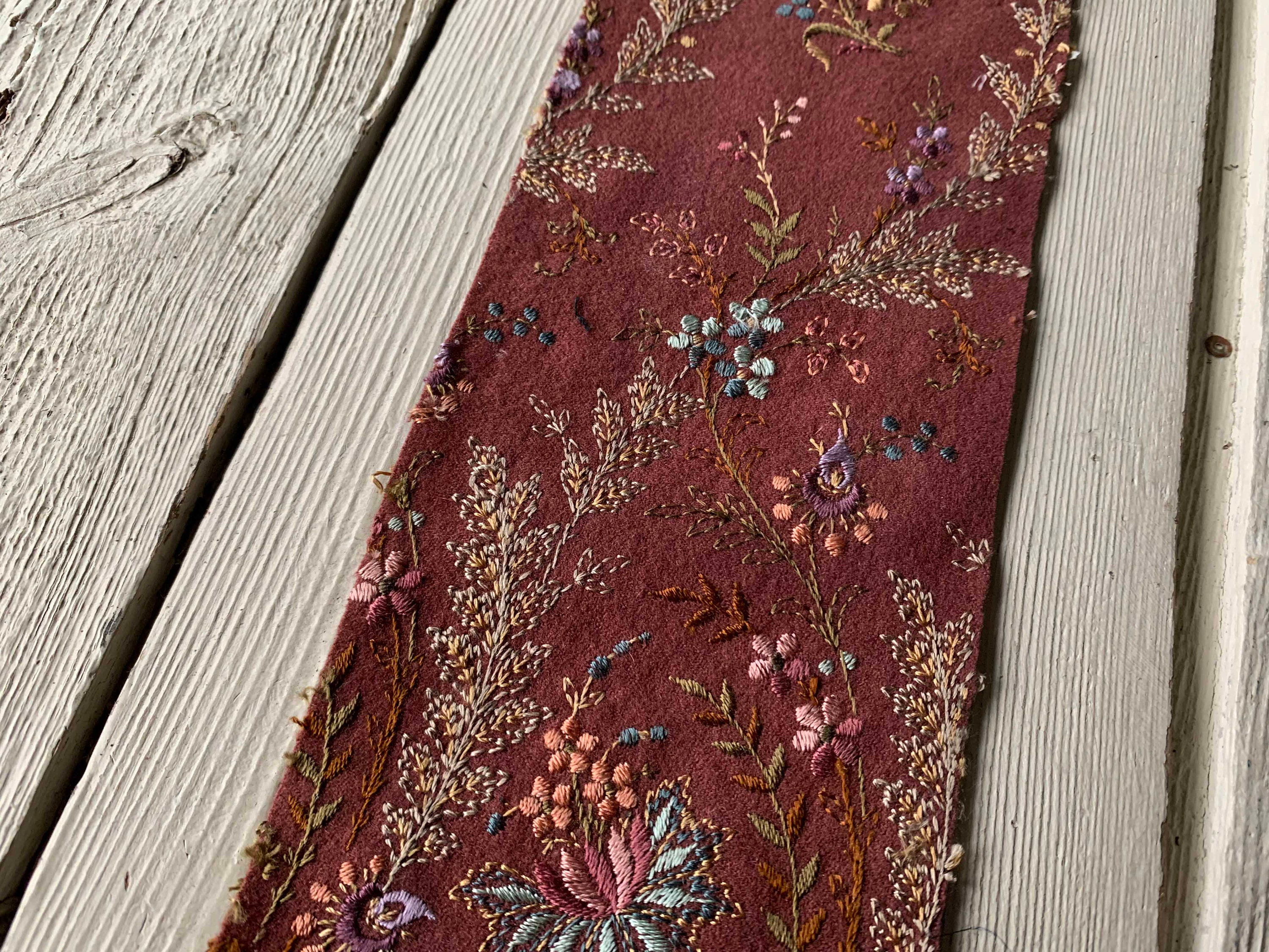 Select One Victorian 1887 Sample French Embroidered Broderies From ...