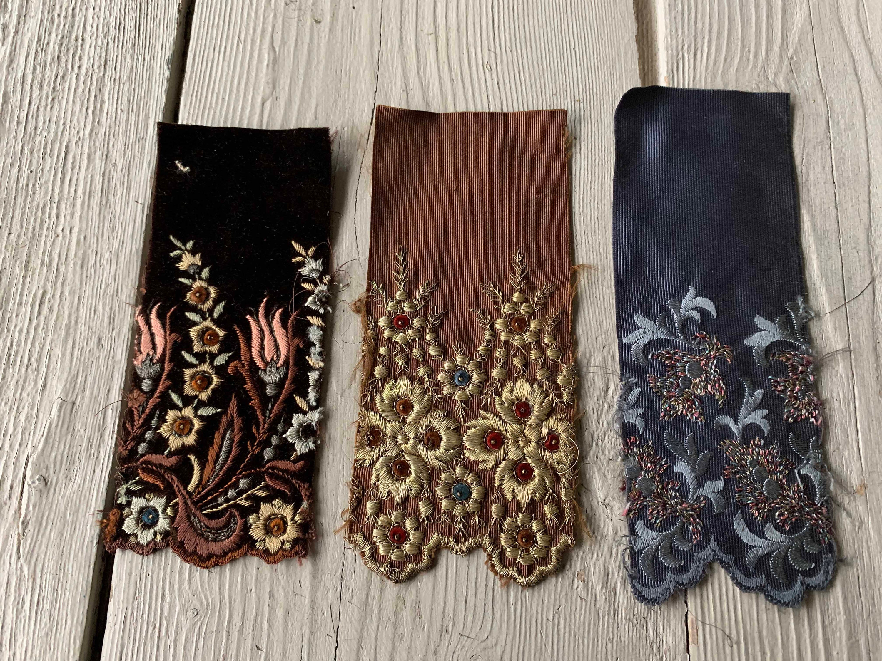 Pick One Victorian 1887 Sample French Embroidered Broderies From Maison ...