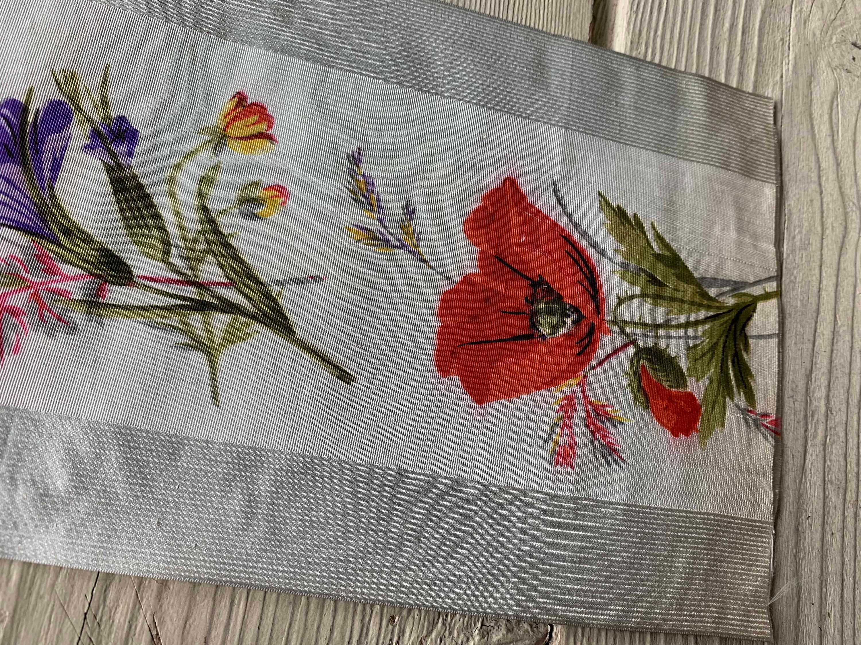 One Antique Victorian French Textile Sample (ref: A-7323/1 Box 1) - Etsy