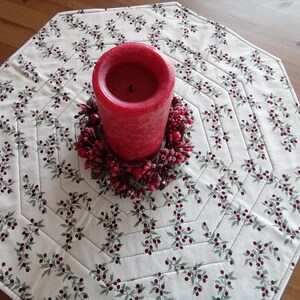 Reversible Christmas Table Topper - Etsy