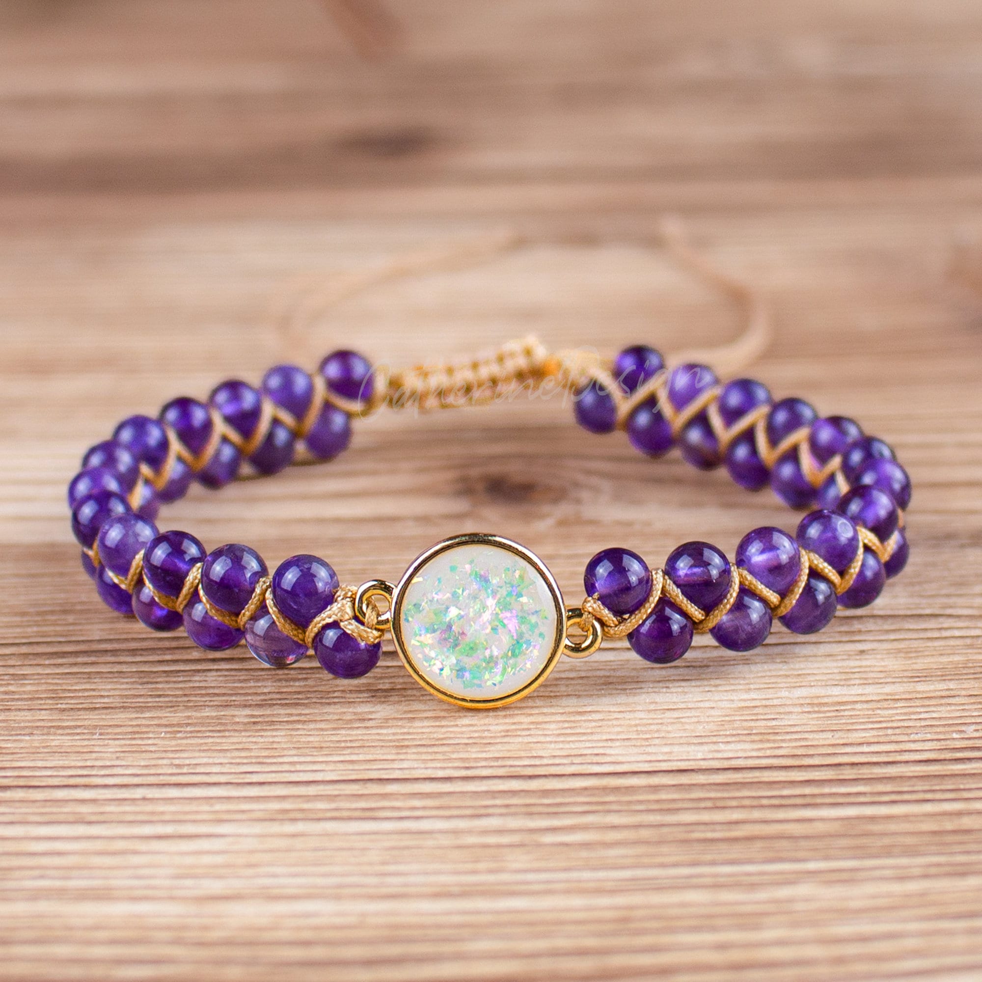 Healing Crystal Bracelet-spiritual Protection Bracelet-healing - Etsy