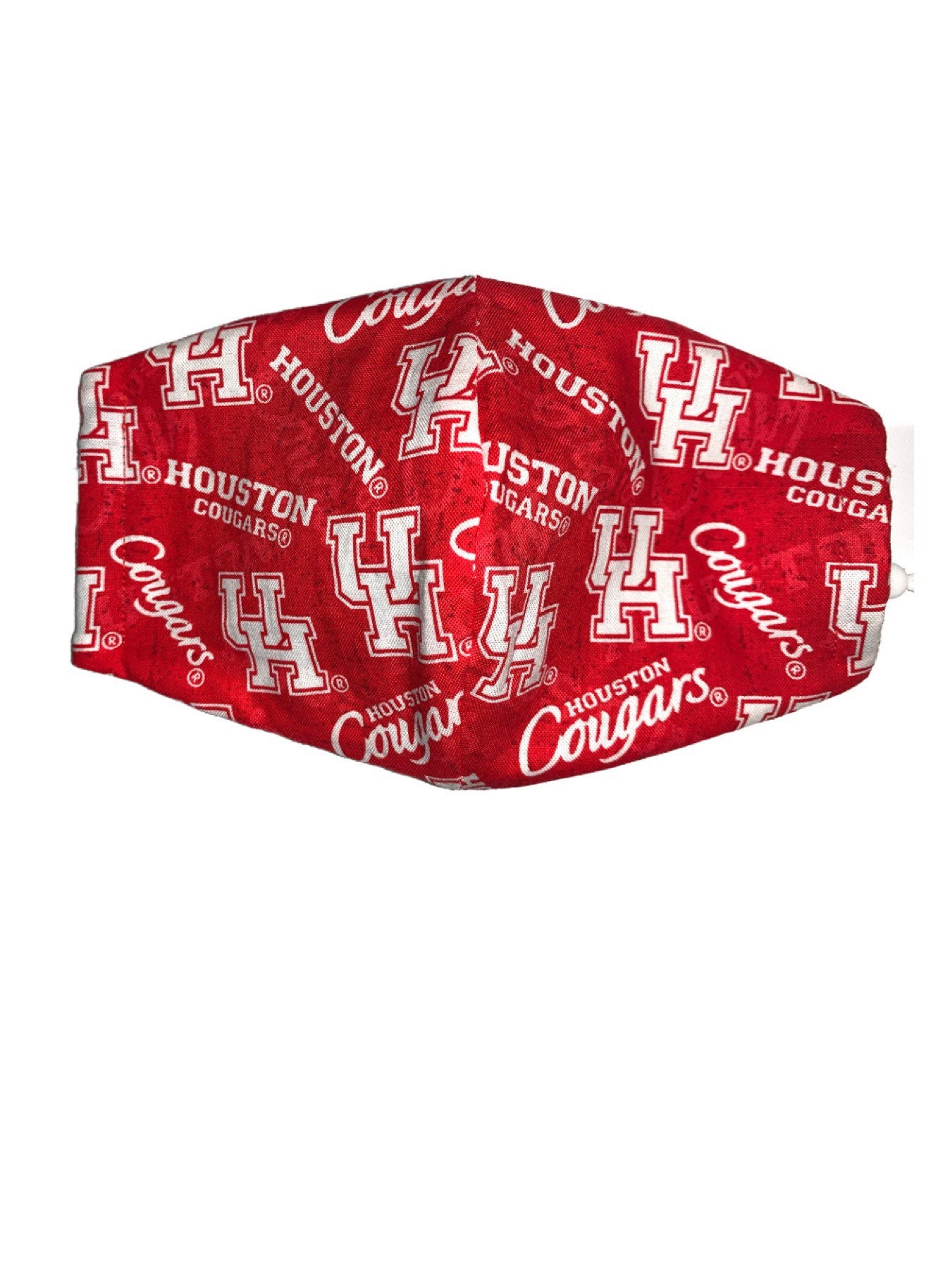 University of Houston Face Mask-U of H cougars facemask Triple | Etsy