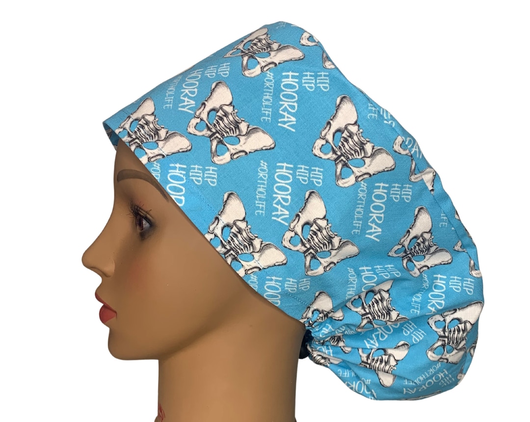 Hip Hip Hooray Ortho Life Euro Scrub Cap, Orthopedic Men's Surgical Cap ...
