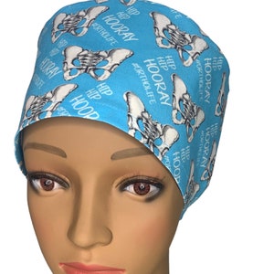 Hip Hip Hooray Ortho Life Euro Scrub Cap, Orthopedic Men's Surgical Cap ...