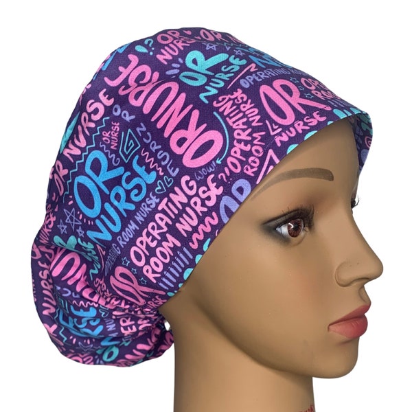 Operating Room Nurse Scrub Cap - Etsy
