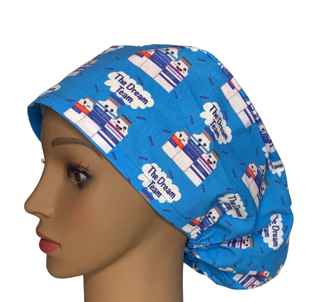 Louis + Phil the Dream Team Anesthesia Euro Scrub Cap - Etsy