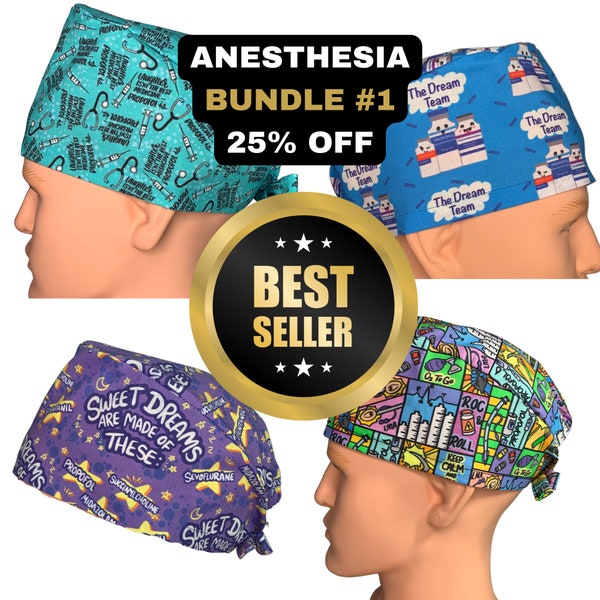Anesthesia Scrub Cap - Etsy