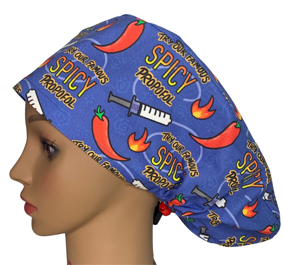 Louis + Phil Spicy Propofol Euro Scrub Cap - Etsy