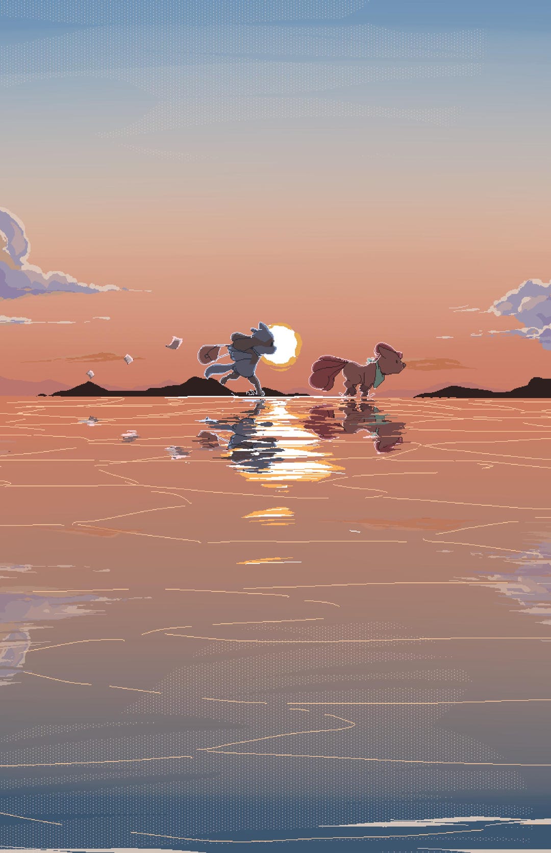 Chasing the Sunset - 11x17" Print - Etsy