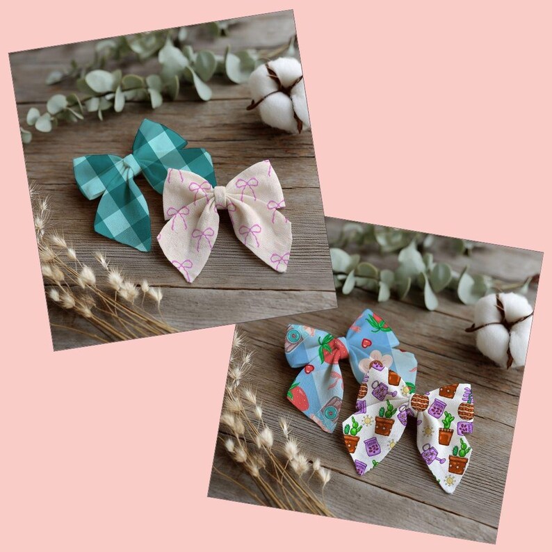 Bows Procreate Mockup, Seamless Pattern Mockup (digital Download) - Etsy