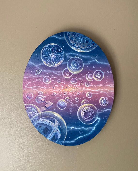 Painting Inside An Oval