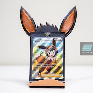 Eevee Style Card Stand - Pokemon TCG - PSA / BGS / Slabs / Onetouch ...