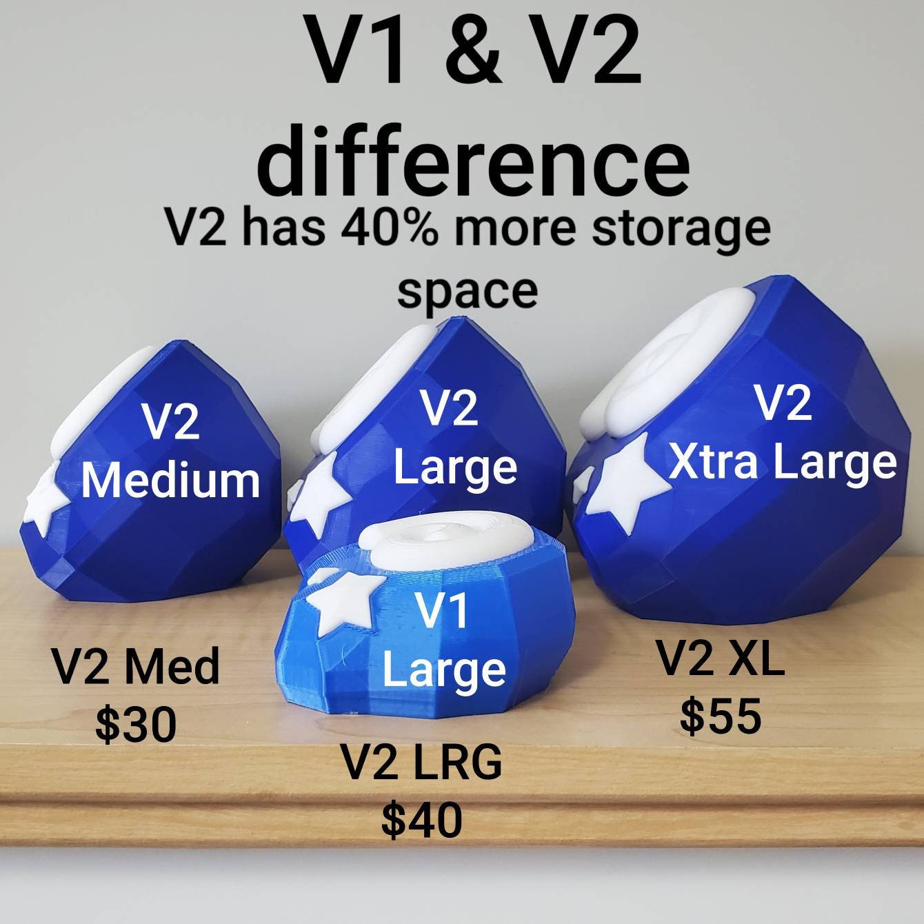 Animal Crossing Fossil storage Containers V1 & V2 New Larger | Etsy