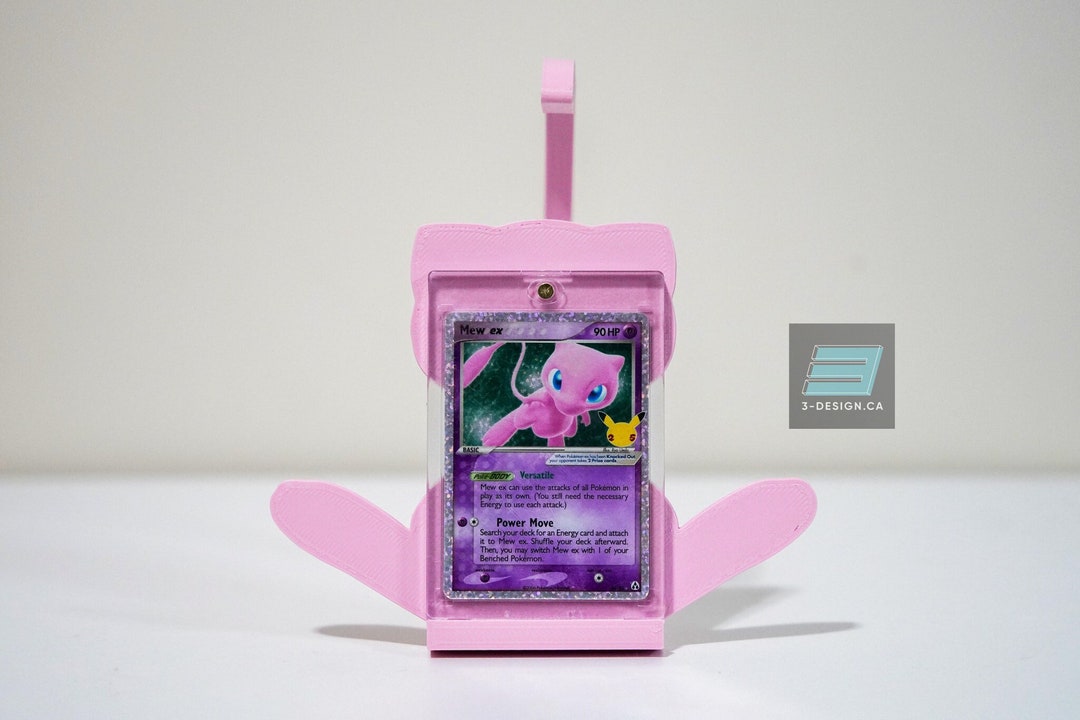 Mew Style Card Stand - Pokemon TCG - PSA / BGS / Slabs / Onetouch 35PT ...