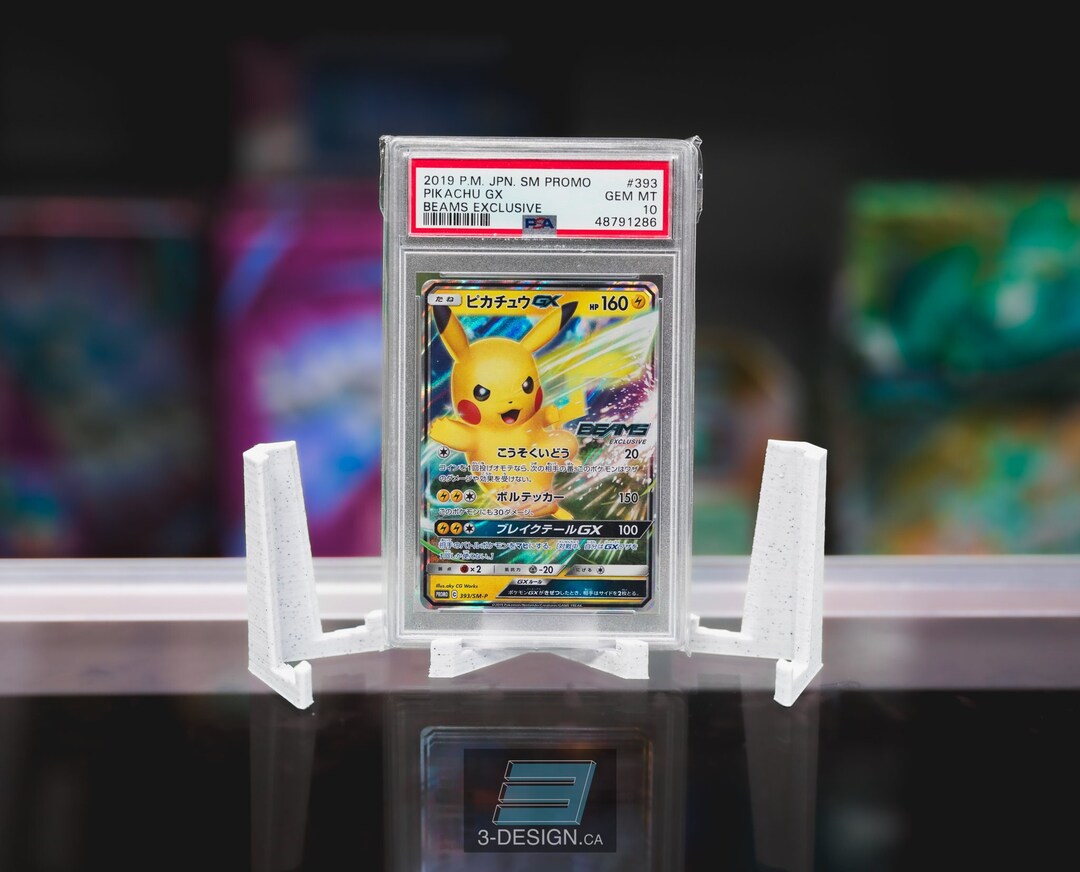 Card Stand Displays - Wall Mount Compatible - TCG, Sports, Slabs ...