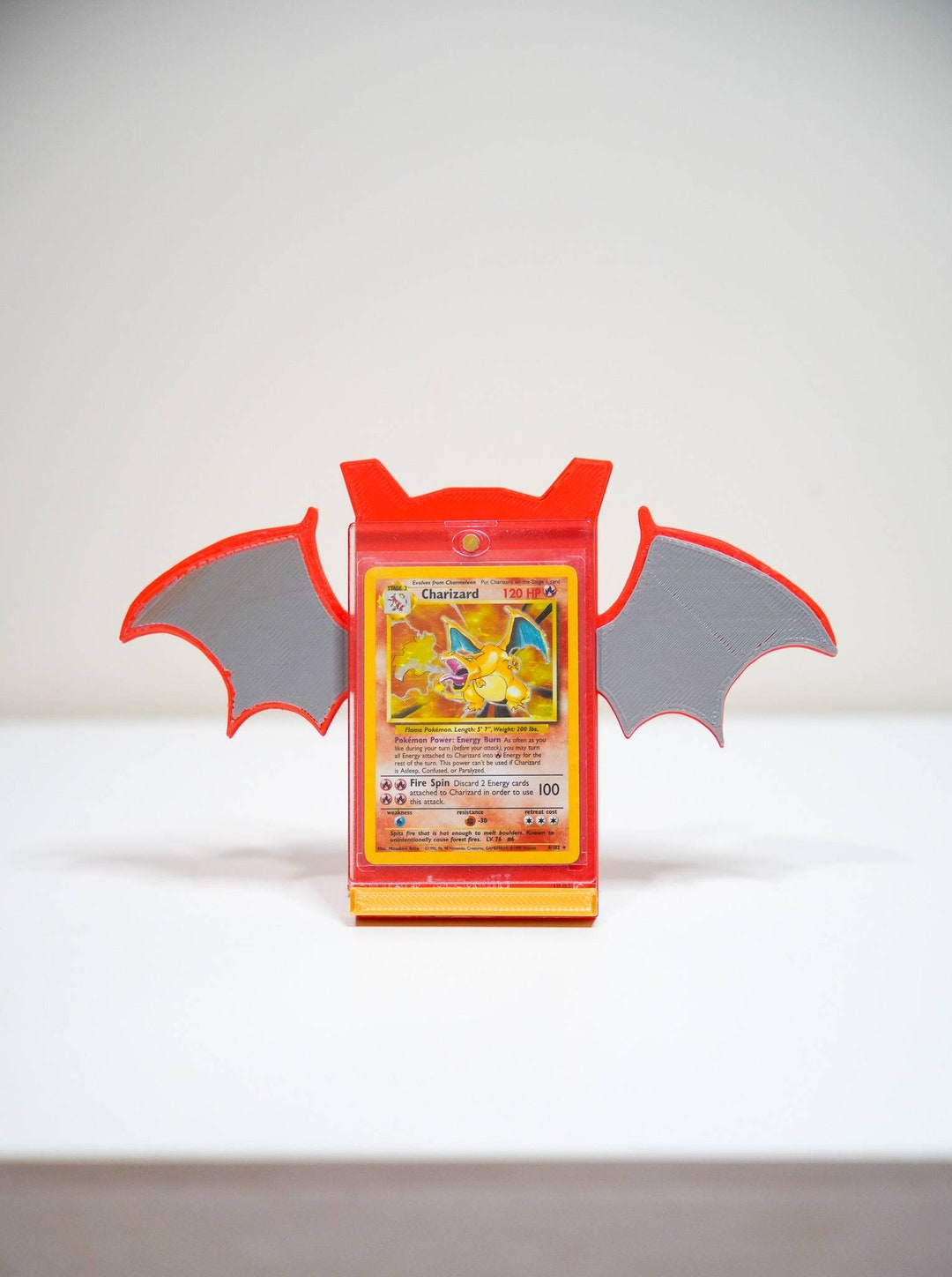 Pokemon TCG Card Stand Charizard Style 3D Printed Wings - Etsy