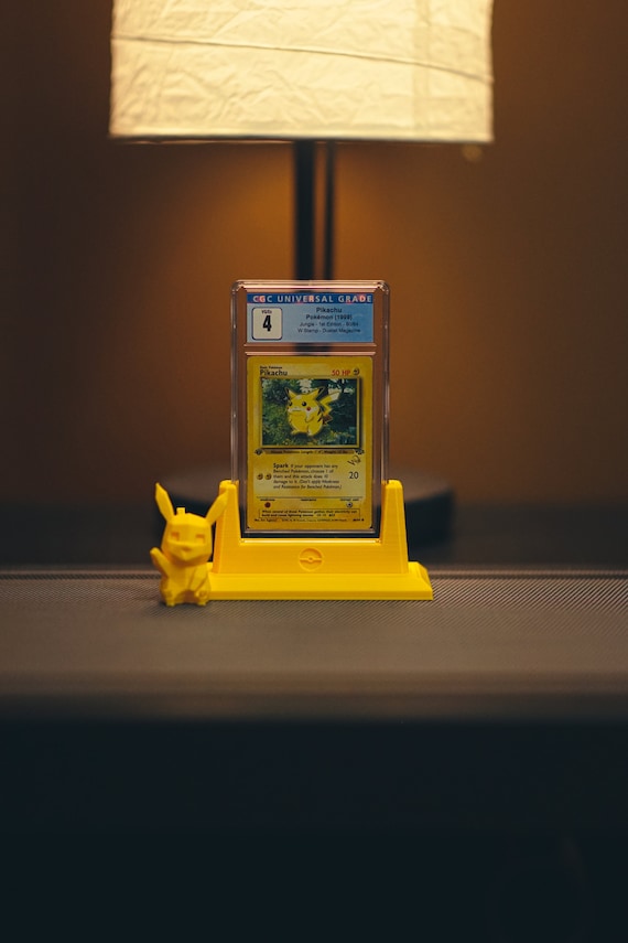 Pokemon Collectable Card Slab Holder Custom Characters | Etsy