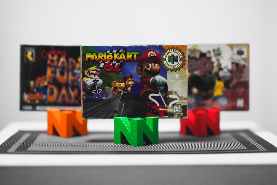 Nintendo 64 Game Cartridge Box Holder - CUSTOM Original Design ...