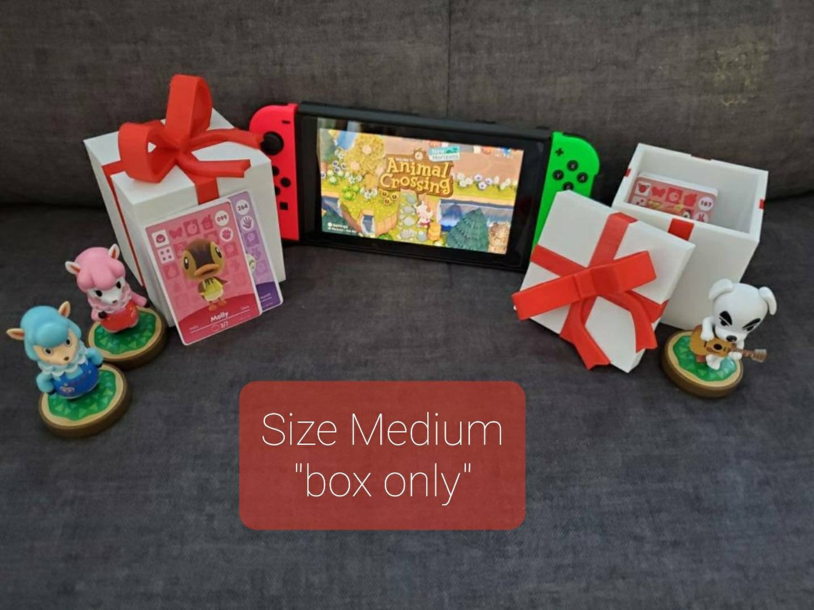 Animal Crossing Balloon Present Box Trinket or Nintendo Game Case ...