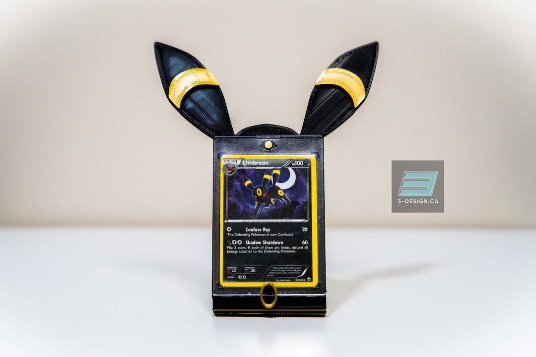 Pokemon TCG Card Stand - Umbreon Style - Moonbreon PSA / BGS / Slabs ...