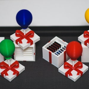 Animal Crossing Balloon Present Box - Trinket or Nintendo Game Case ...