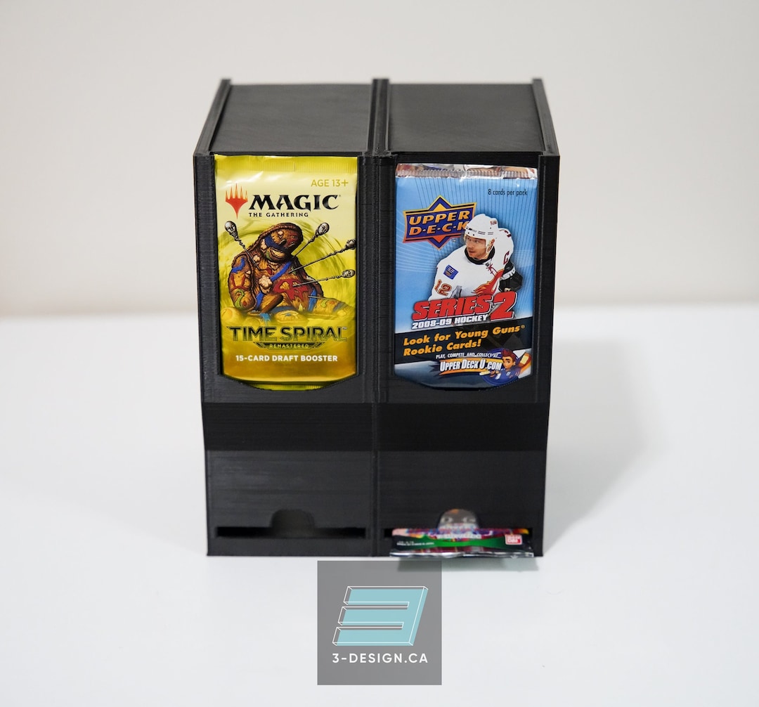 TWIN CARD Dispenser Gravity Feed Booster Packs TCG, Sports, Pokemon ...