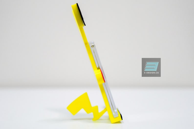 Pikachu Red Cheeky Style TCG Card Stand 3D Printed PSA / - Etsy
