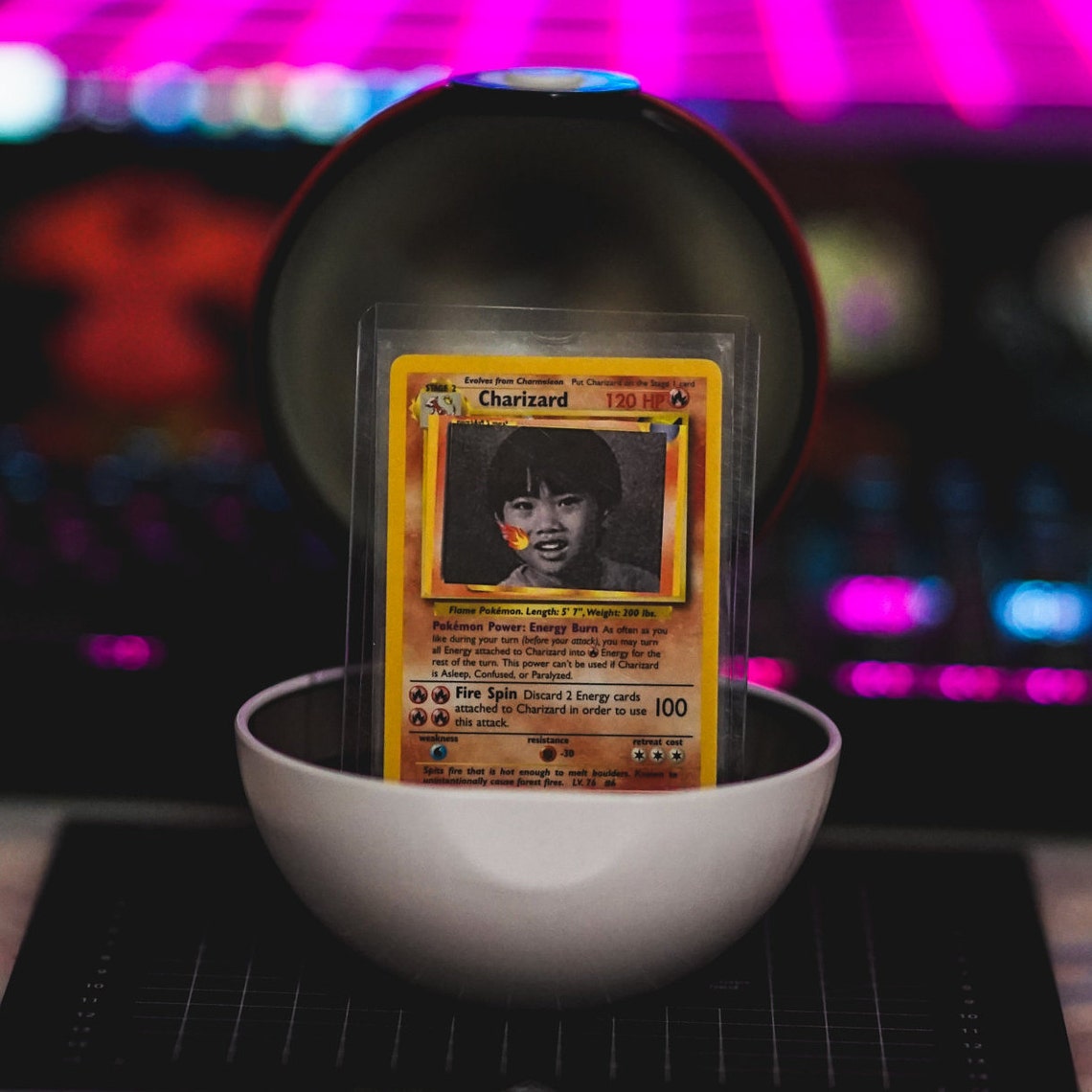 Pokemon Poke Ball Card Holder upcycled 3D Printed Mounts & - Etsy