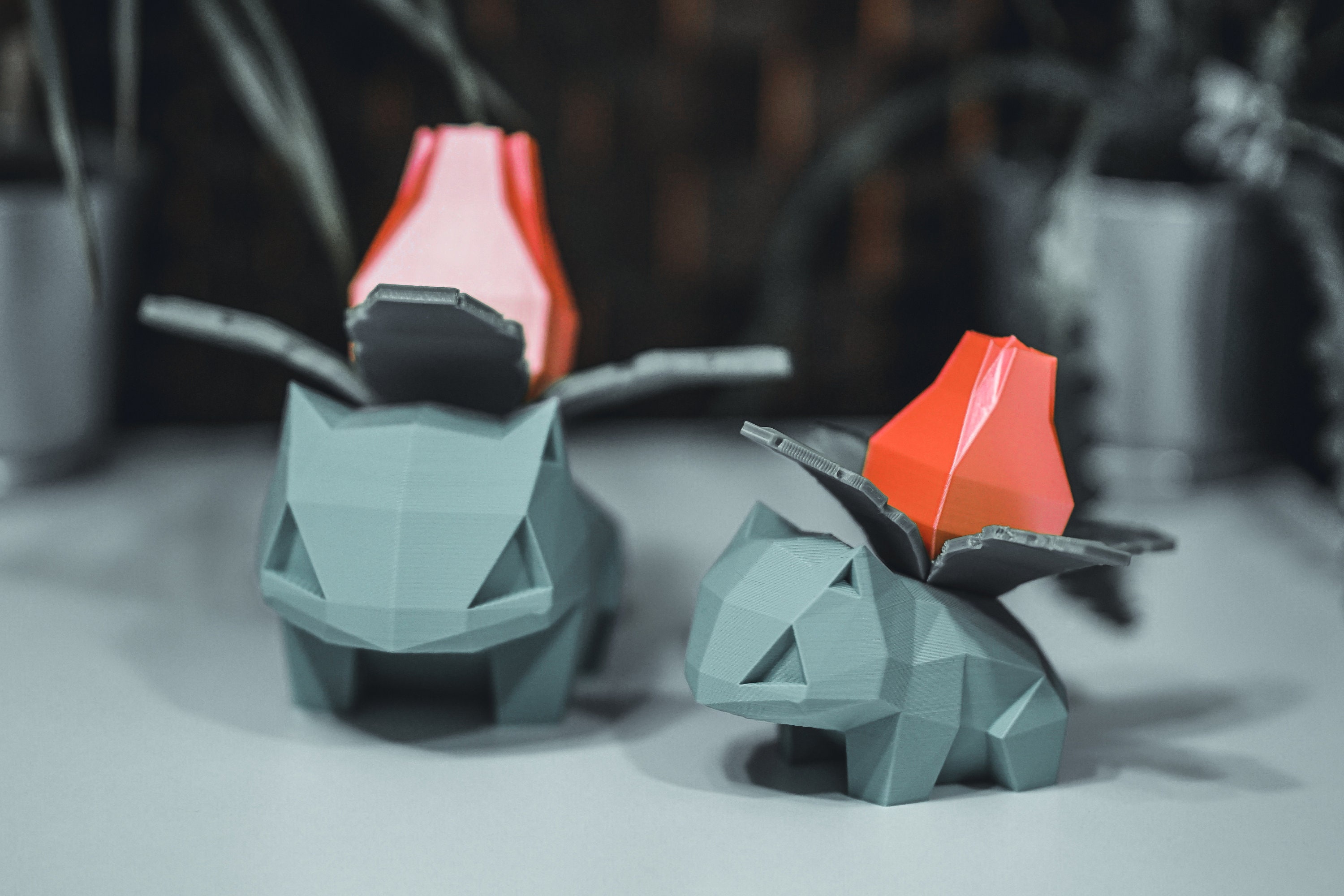 Pokemon Storage Container - Ivysaur! Trinket Box - 3D Printed, 2 Sizes ...
