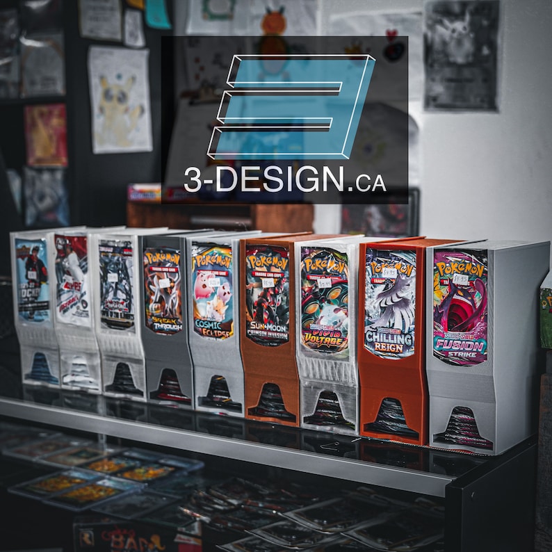 CARD Dispenser Gravity Feed Booster Packs TCG Sports - Etsy 日本