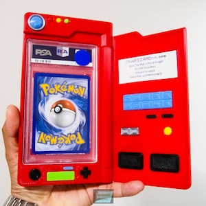 Graded Card Pokémon Pokédex Custom Case Holder - PSA, BGS, Cgc & Many ...