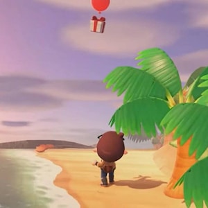 Animal Crossing Balloon Present Box Trinket or Nintendo Game | Etsy