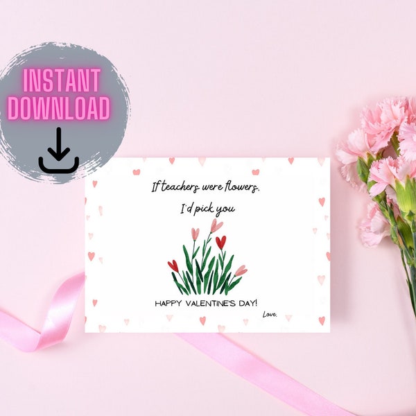 If You Were a Flower Id Pick You - Etsy