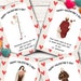 Printable Catholic Valentine's Day Card / Saint Cards / - Etsy