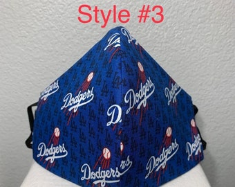 Dodger Face Mask - Etsy