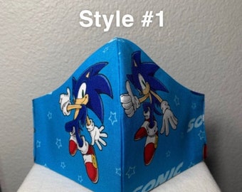 Sonic Face Mask Svg - Etsy