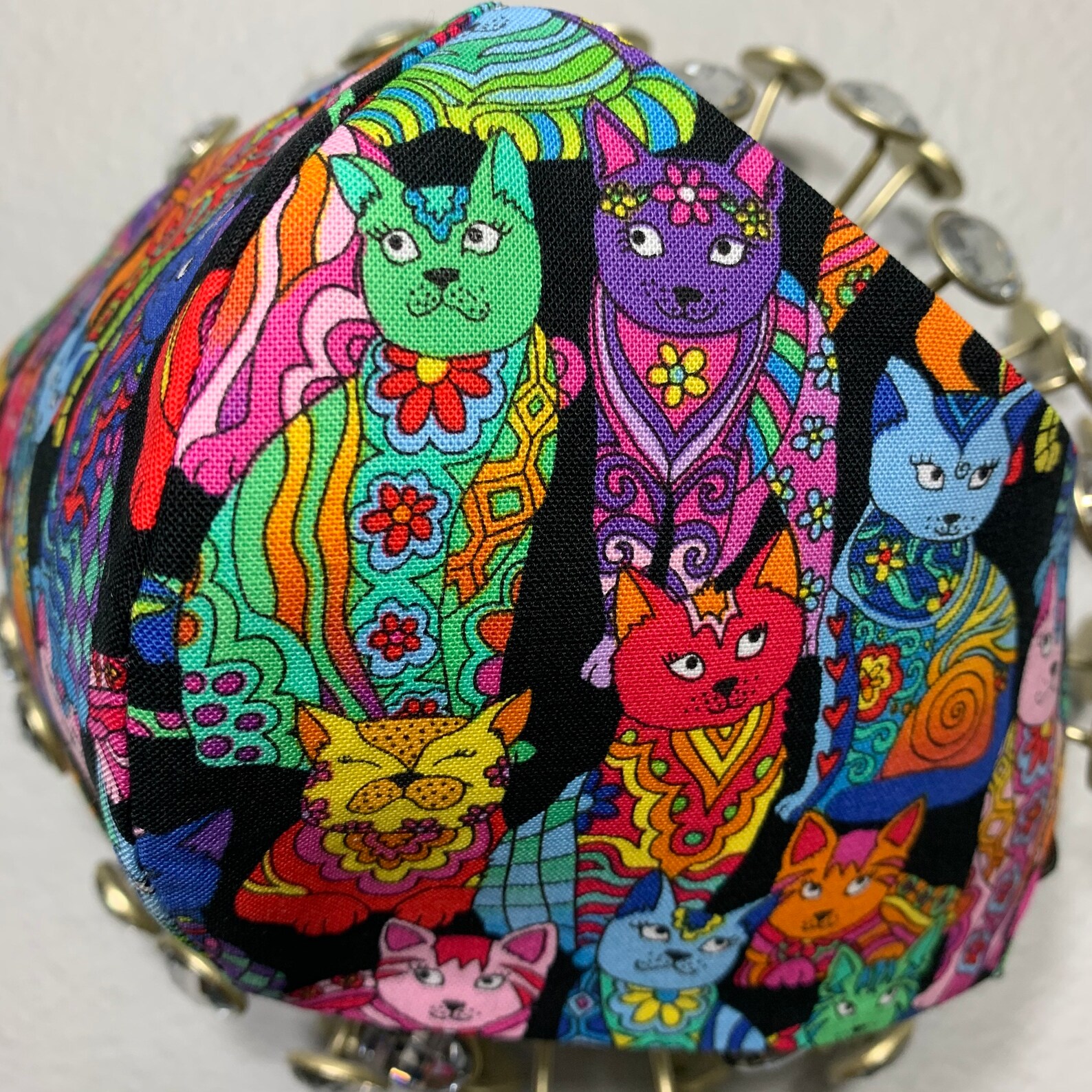 Cat Lovers rainbow Face Mask - Etsy