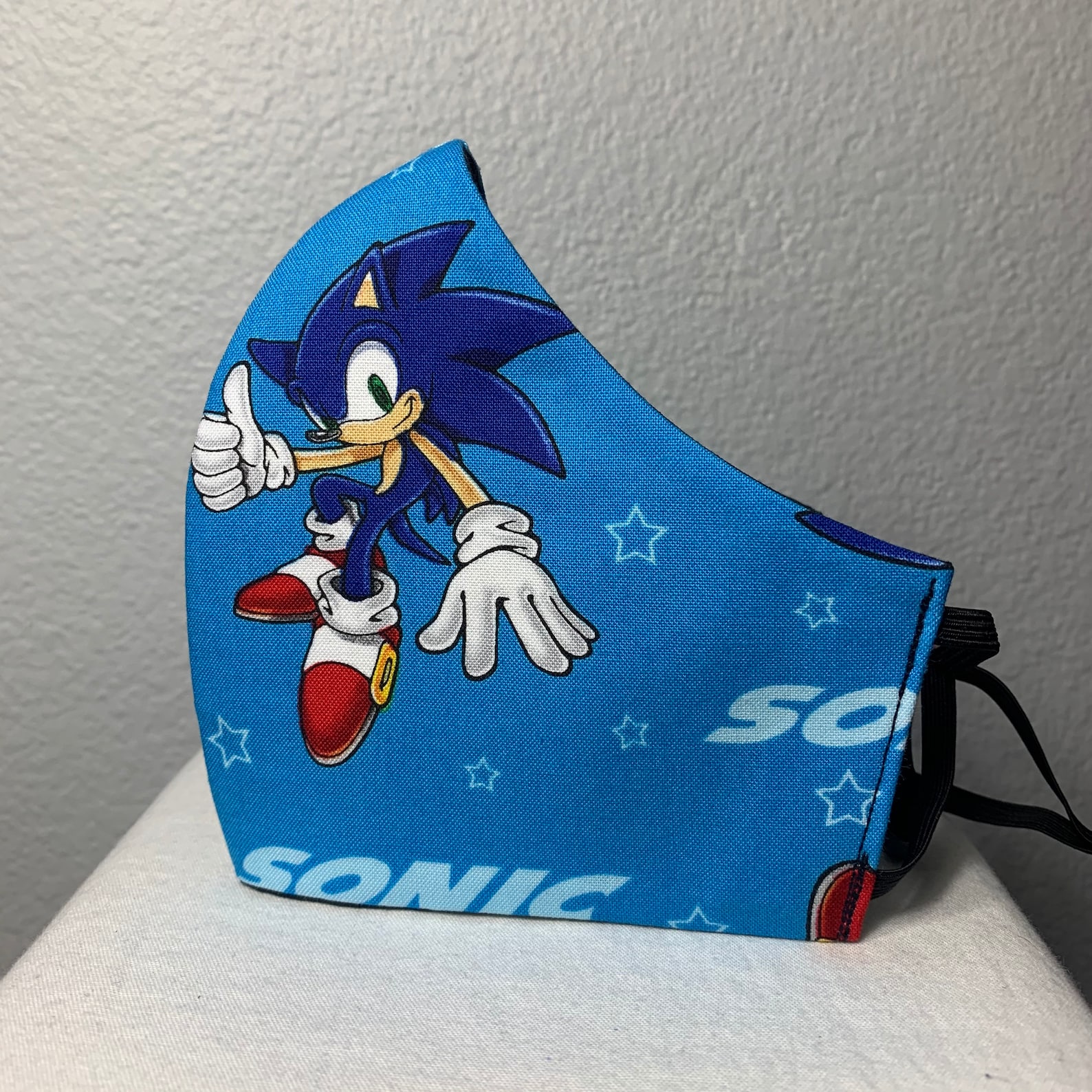 Sonic Face Mask - Etsy