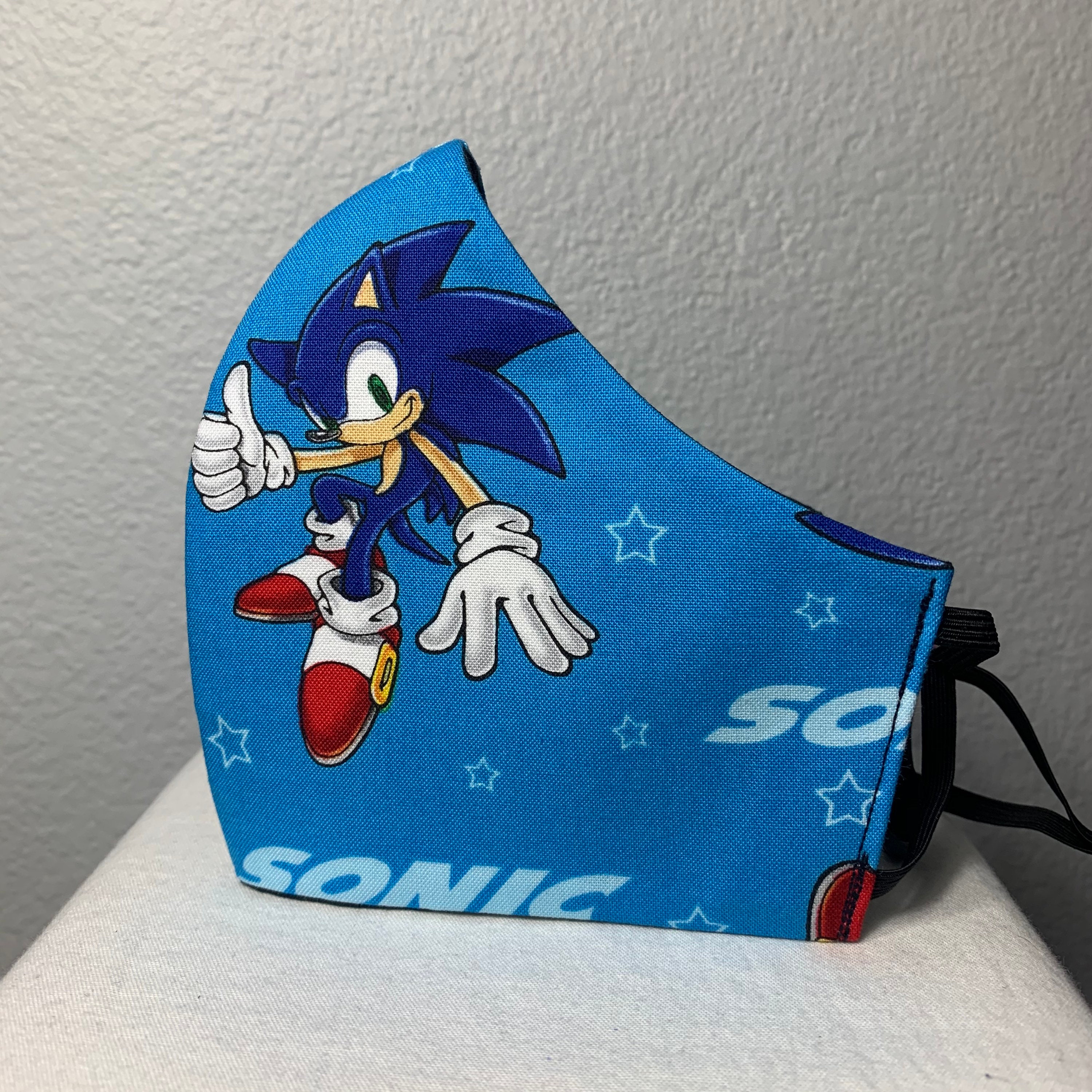 Sonic Face Mask - Etsy