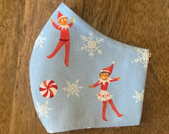 Elf on a Shelf Mask | Etsy