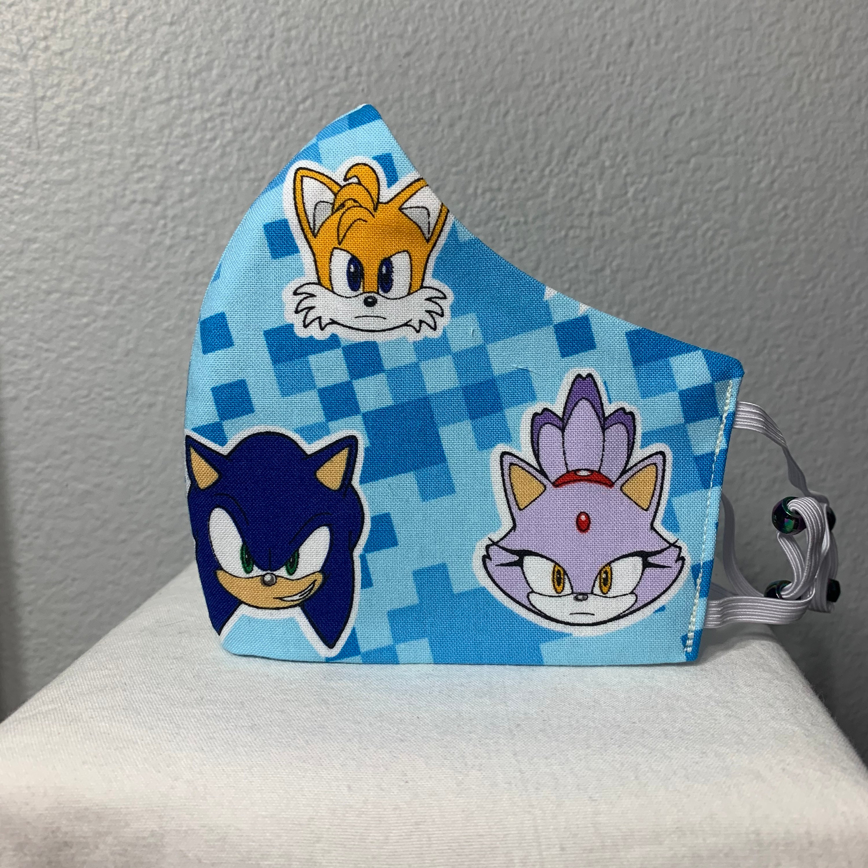 Sonic Face Mask - Etsy