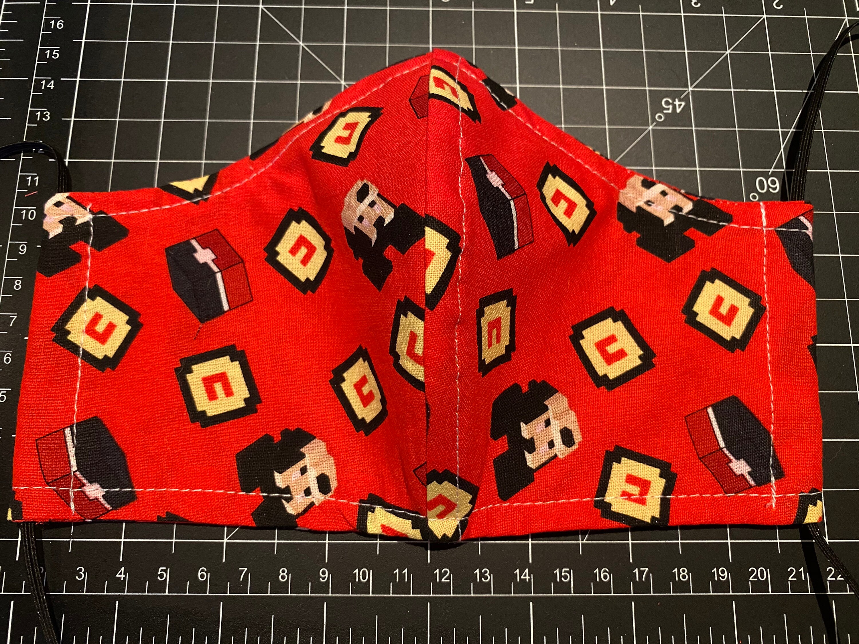 Mickey Cone Face Mask with or without filter pocket | Etsy