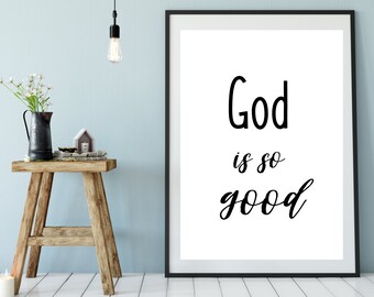 God is Good Wall Decor - Etsy