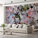 Graffiti Wall Mural & Wallpaper Graffiti Characters Cartoon Urban ...