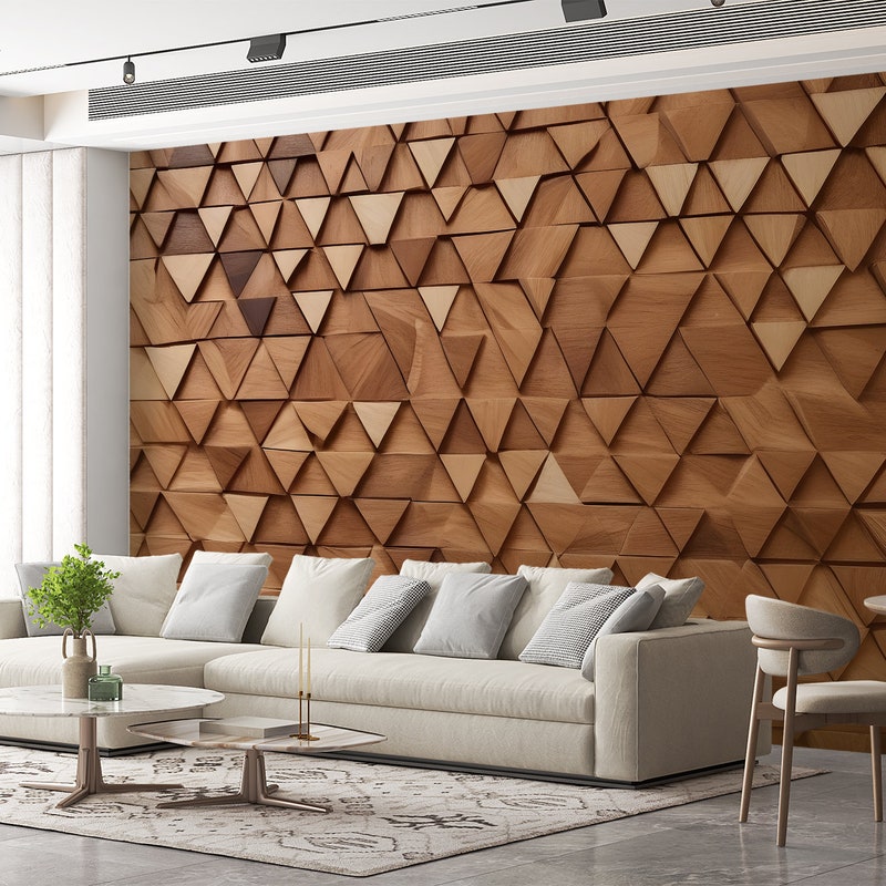 Wood Wall Mural - Etsy