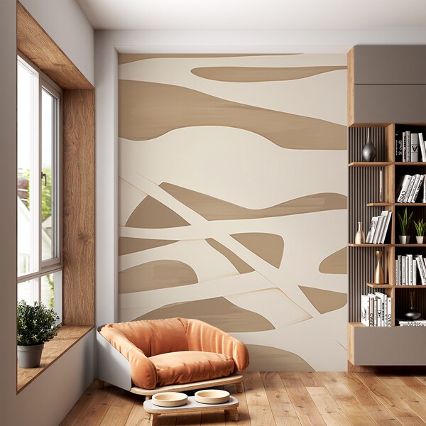Abstract Line Wallpaper - Etsy