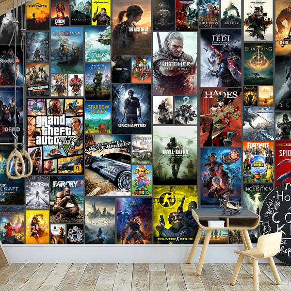 Modern Video Game Posters - Etsy