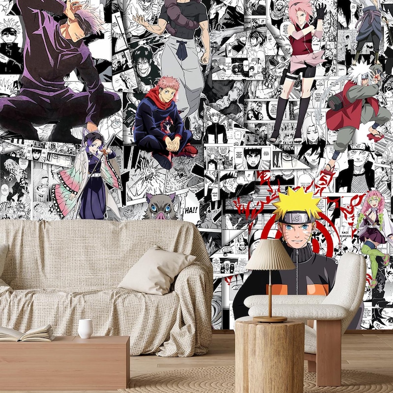 Naruto Wall Art Aesthetic - Etsy