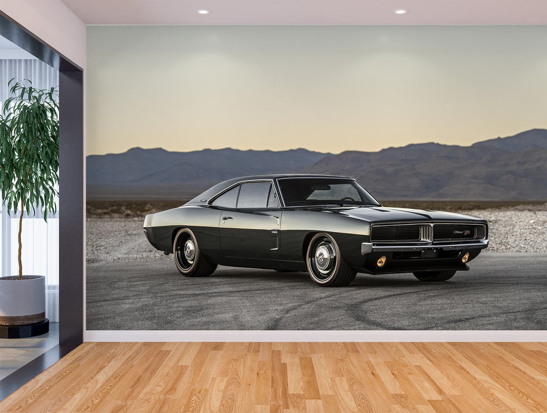 Dodge Charger 1970 Wall Sport Cars Wall Art Mural & Wallpaper Sport ...